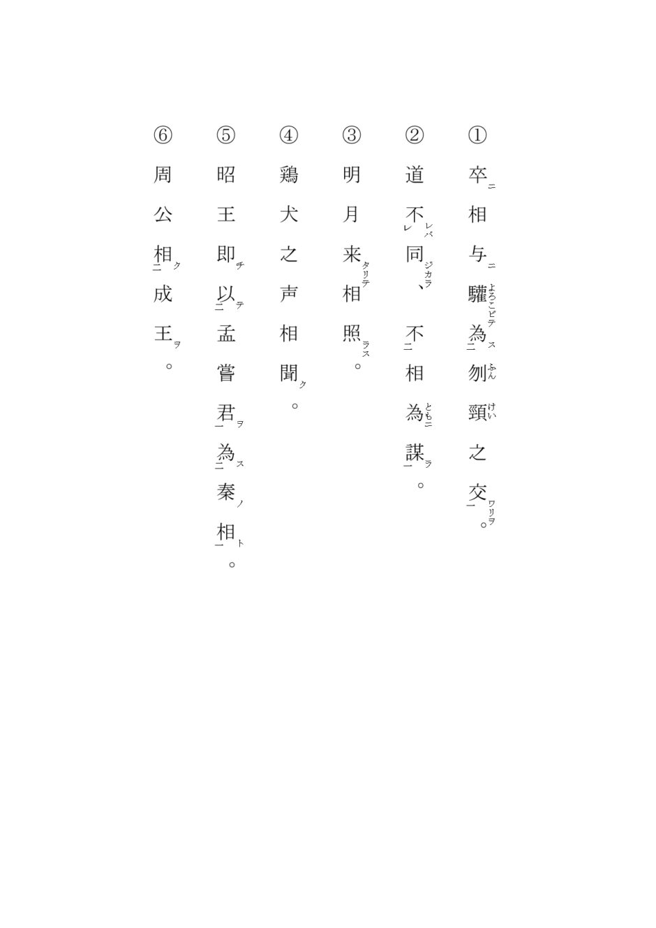 漢文の「相」の意味・読み方を解説！（例文・識別方法付き） ハナシマ先生の教えて！漢文。